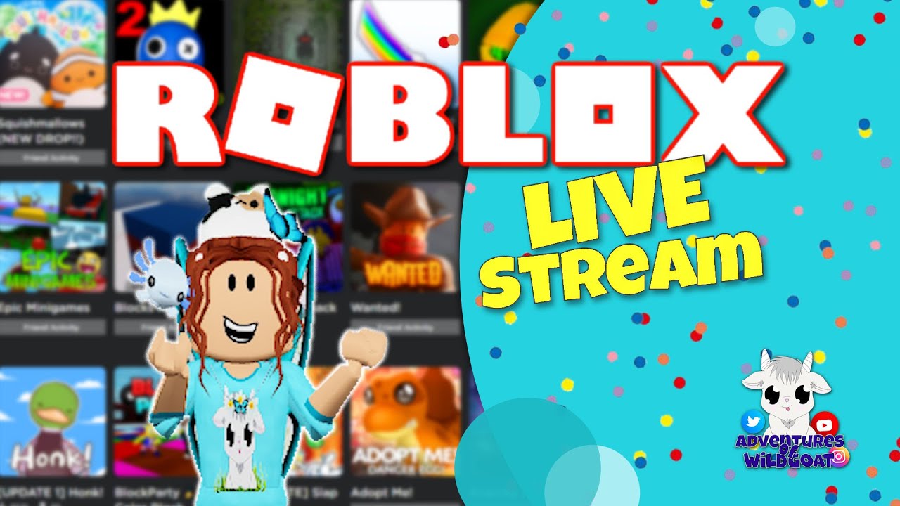 Join in on Roblox Game Night! - Live Stream - YouTube