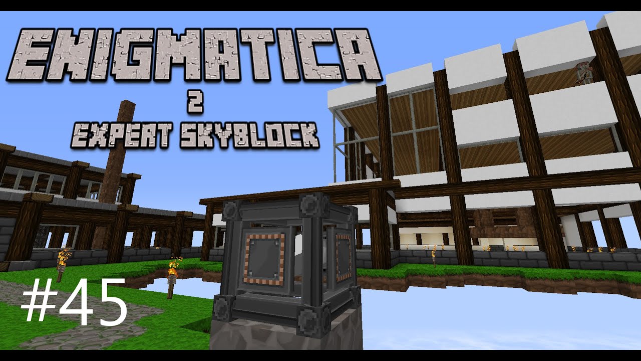 Quantum Entangloporter | Minecraft Enigmatica 2 Expert | #45 - YouTube