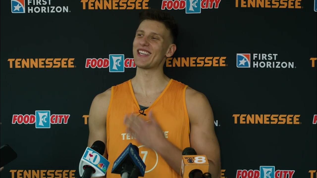 Tennessee F Igor Milicic Jr. Talks Transition to Tennessee, Rick Barnes, National Team Play ...