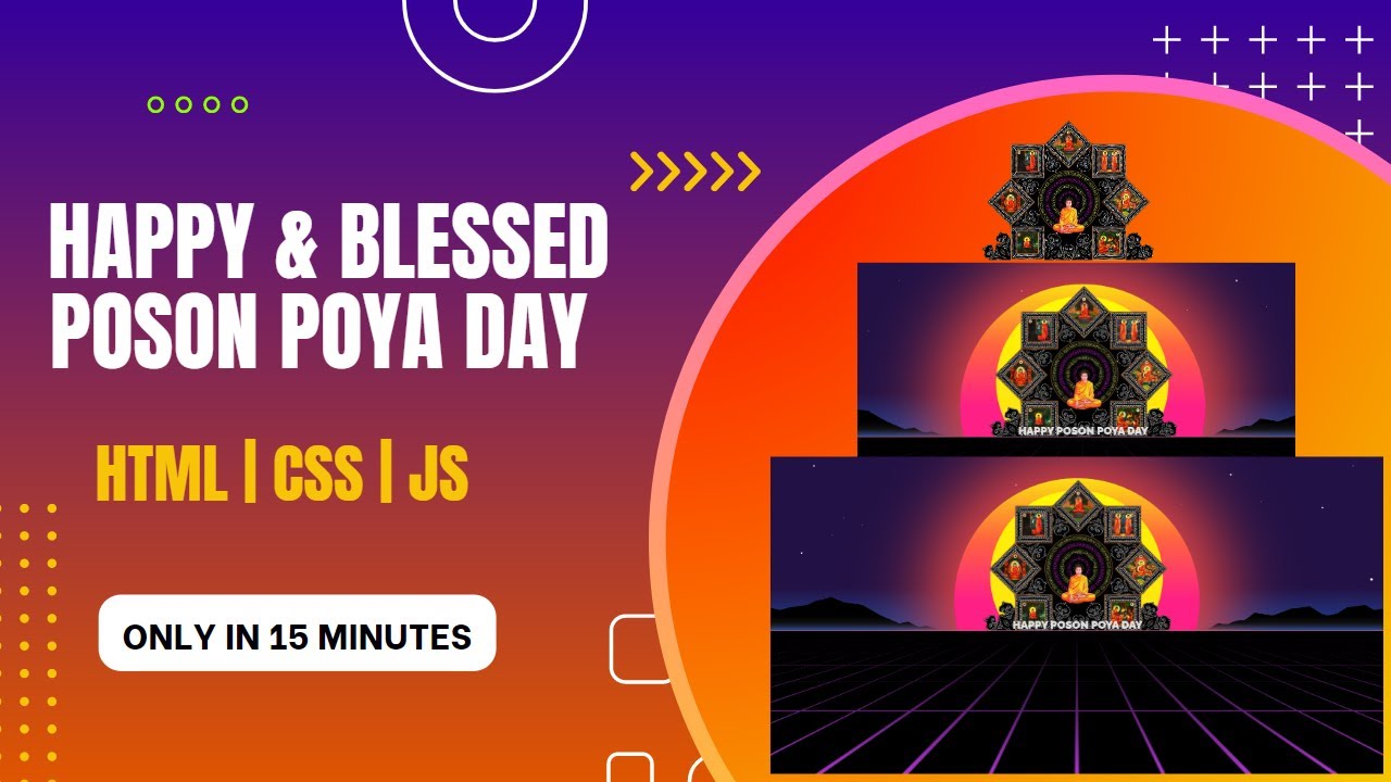 A Unique Way To Celebrate Poson Poya Day ☸🙏😎 | CodeShow LapZ | 2023 ...