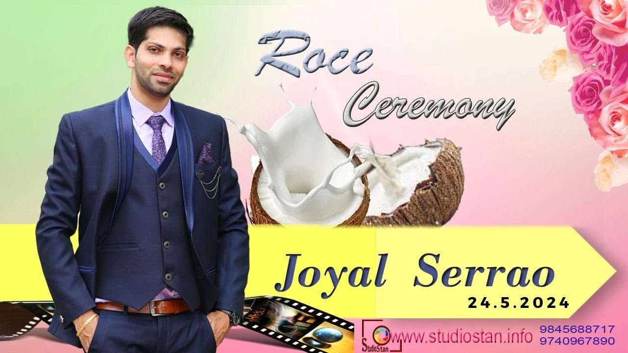 Roce Ceremony of JOYAL SERRAO | LIVE @urstudiostan7547 #roce #wedding ...
