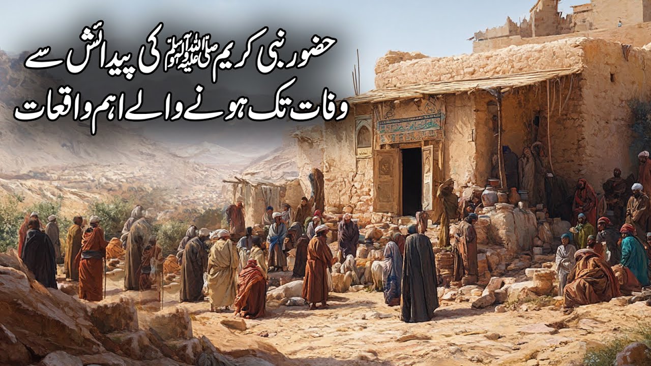 Life Of Prophet Muhammad ﷺ | Life Of Rasullah | 12 Rabi Ul Awal Bayan ...