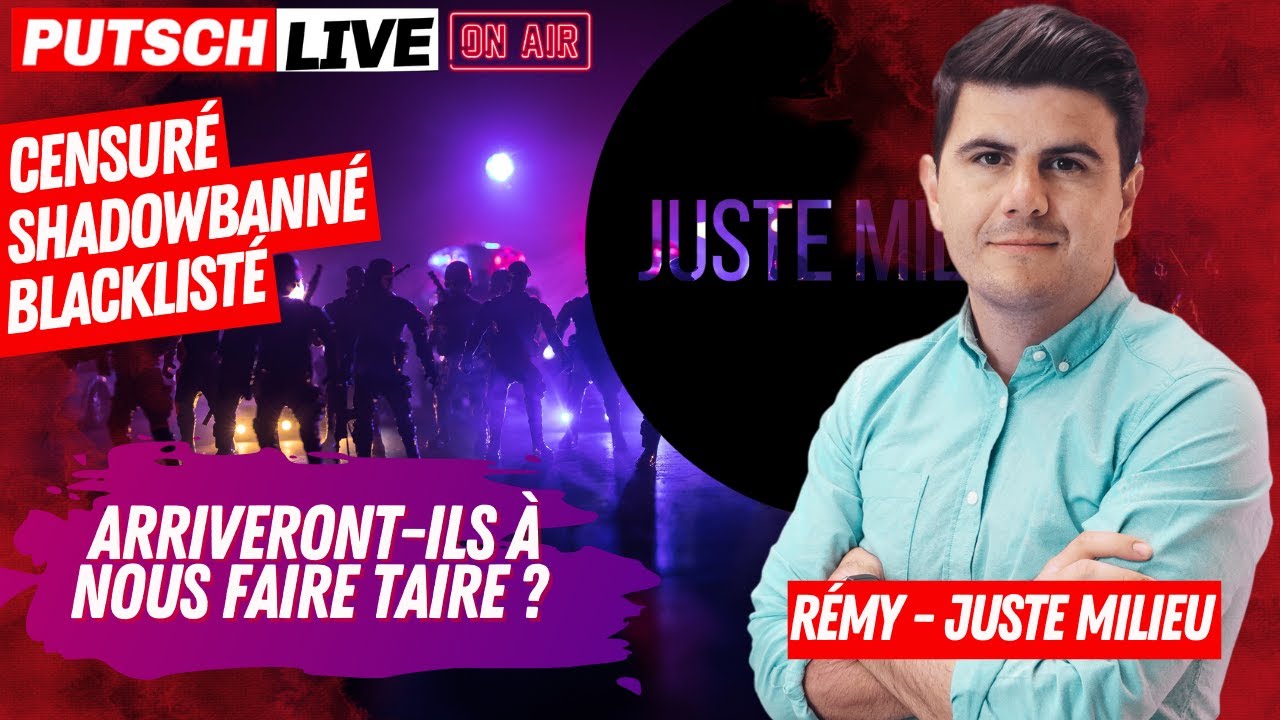 Parviendront-ils à nous censurer et à nous faire taire ? Avec Rémy de ...