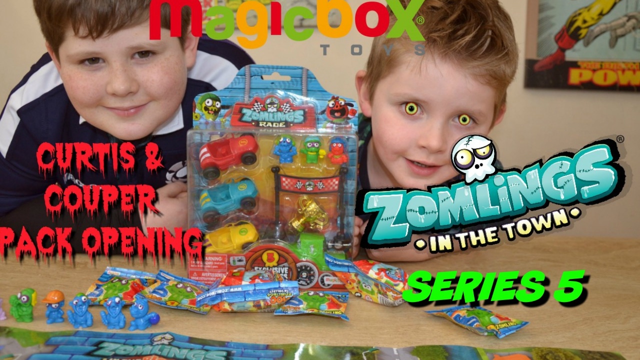 Zomlings-Series 5 Zomlings Toy Review !!! - YouTube