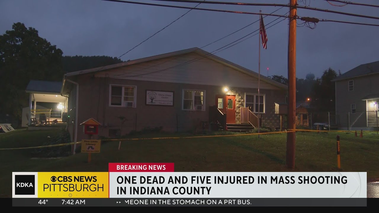 One dead, five injured in shooting near IUP's campus - YouTube