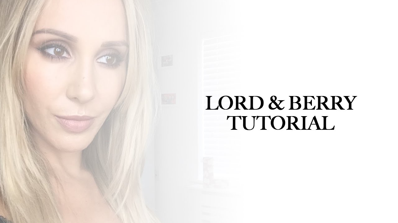 LORD&BERRY MAKE UP| LYNDSEY HARRISON - YouTube