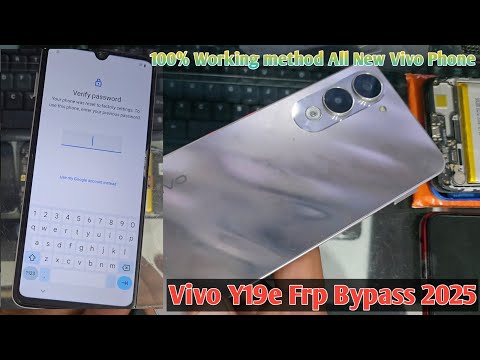 Vivo y19e Frp Bypass Vivo y19e Frp bypass without Pc new Tricks 2025 TalkBack not working Vivo y19e