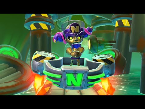 Crash Bandicoot: On the Run! - Nitro Robo Neo Cortex Boss Fight - YouTube