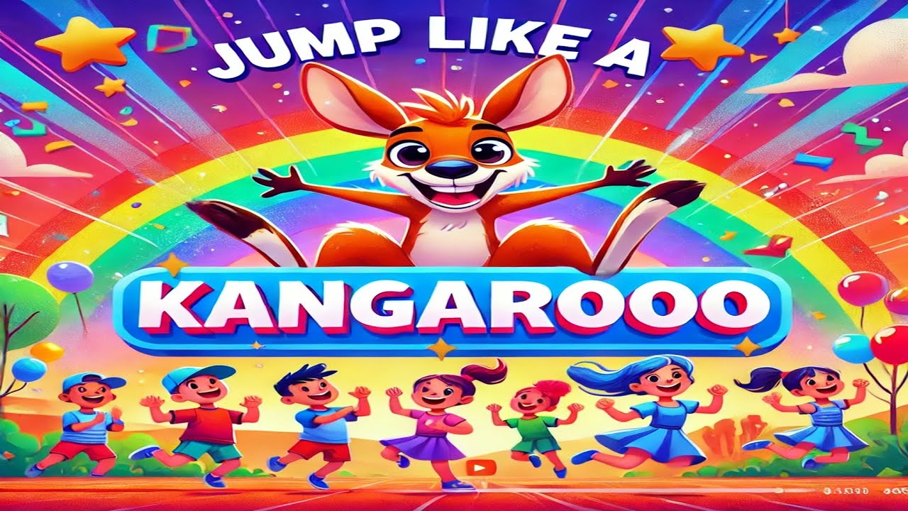 Sing, Dance, and Jump Like a Kangaroo! | Animated Fun for Kids ...