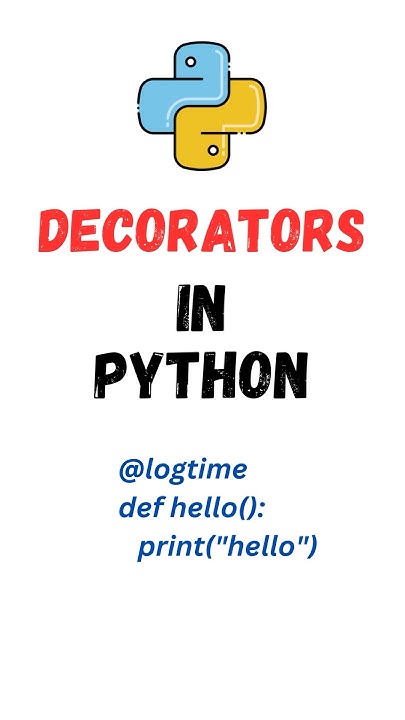 Decorators in Python Explained with examples and usecases - YouTube
