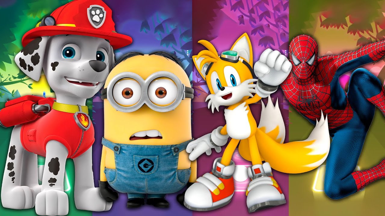 Paw Patrol (Escapism) x Minion (PSYCHO) x SONIC Tails (Cool Kids ) x ...