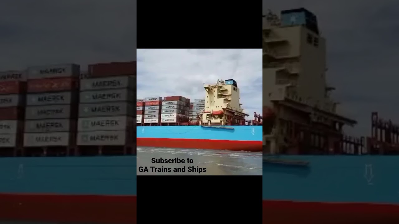 Maersk Denver container ship - YouTube