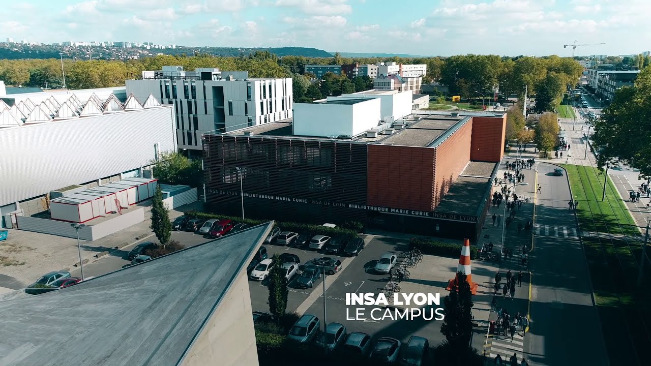 INSA Lyon - Le campus - YouTube