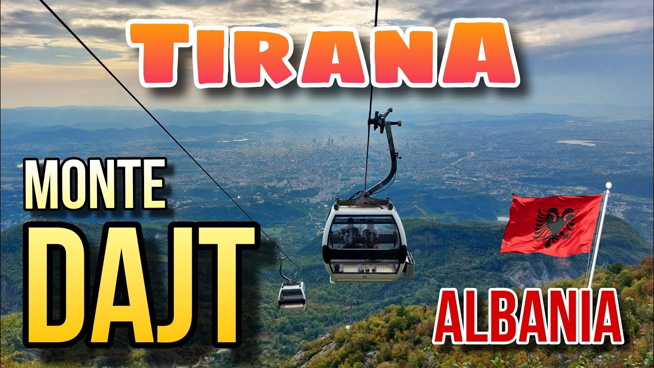 TIRANA: ¿Como visitar el MONTE DAJTI en ALBANIA? | FUNICULAR DAJTI ...