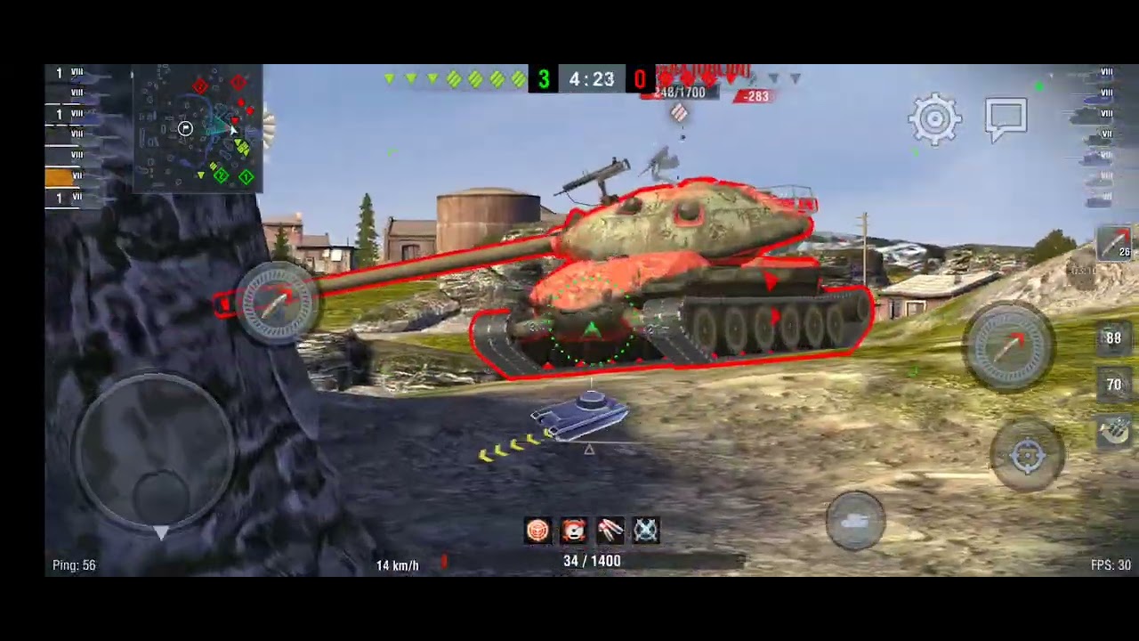 World of Tanks Blitz Lycan Knight gameplay 123 #wotblitz - YouTube