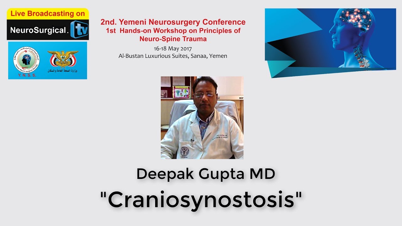 Deepak Gupta, MD Craniosynostosis - YouTube