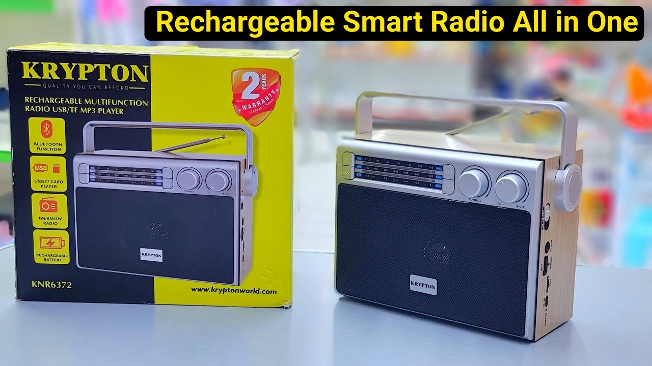 Best Rechargeable Radio | Best Radio Unboxing | Dancing Robot | New ...