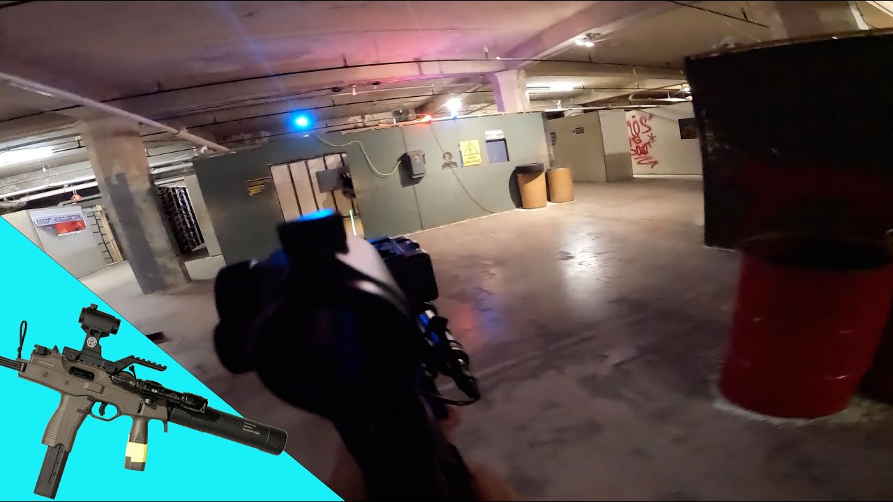 Indoor CQB with KWA KMP9 GBB - YouTube