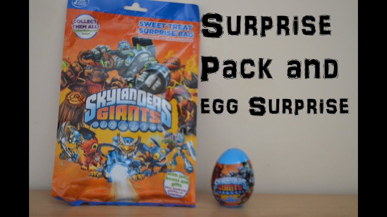 Skylanders Giants Surprise Pack And Surprise Egg (HD) - YouTube