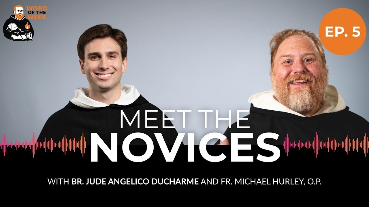 Meet the Novices: Br. Jude Angelico DuCharme | Word of the Week with Fr ...