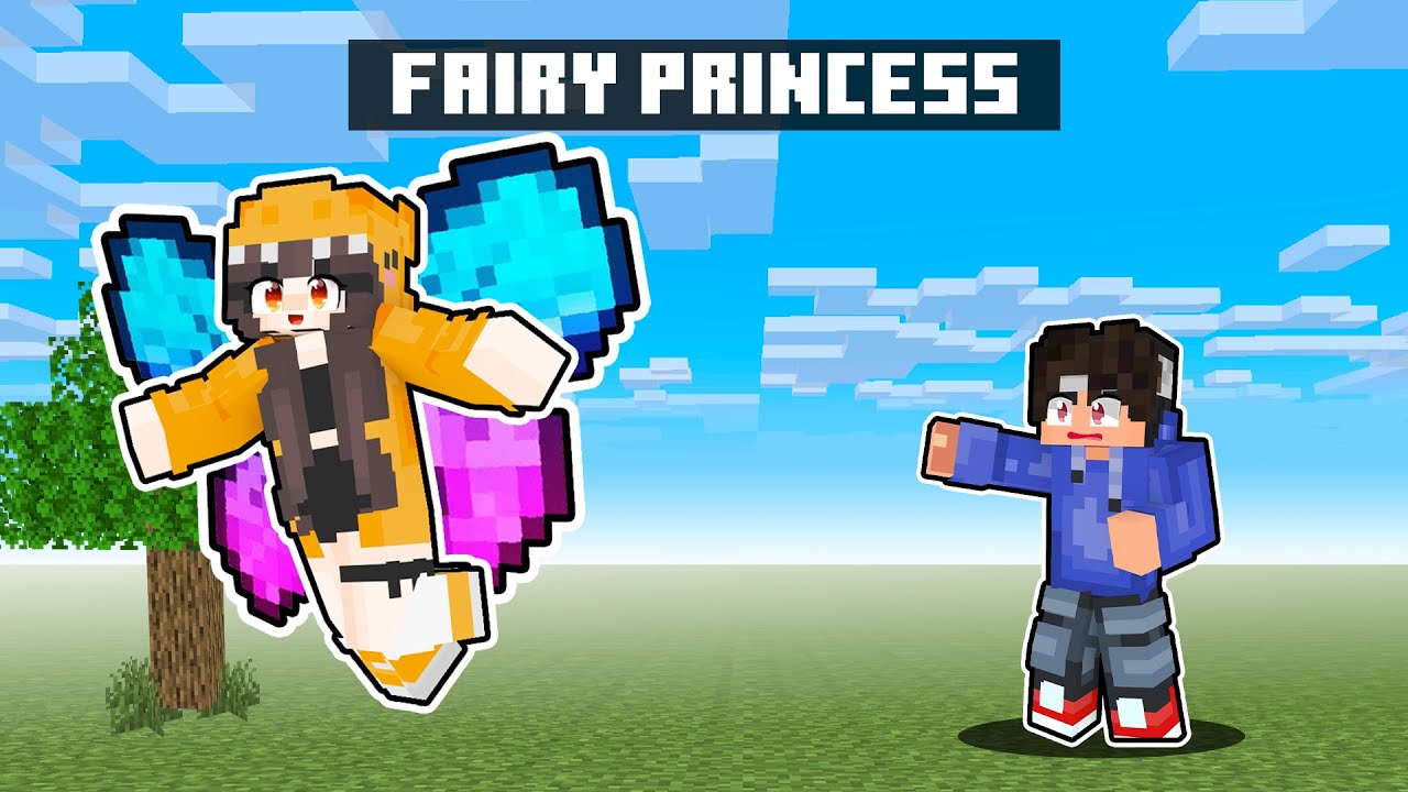 I became a HELPFUL FAIRY in Minecraft - YouTube