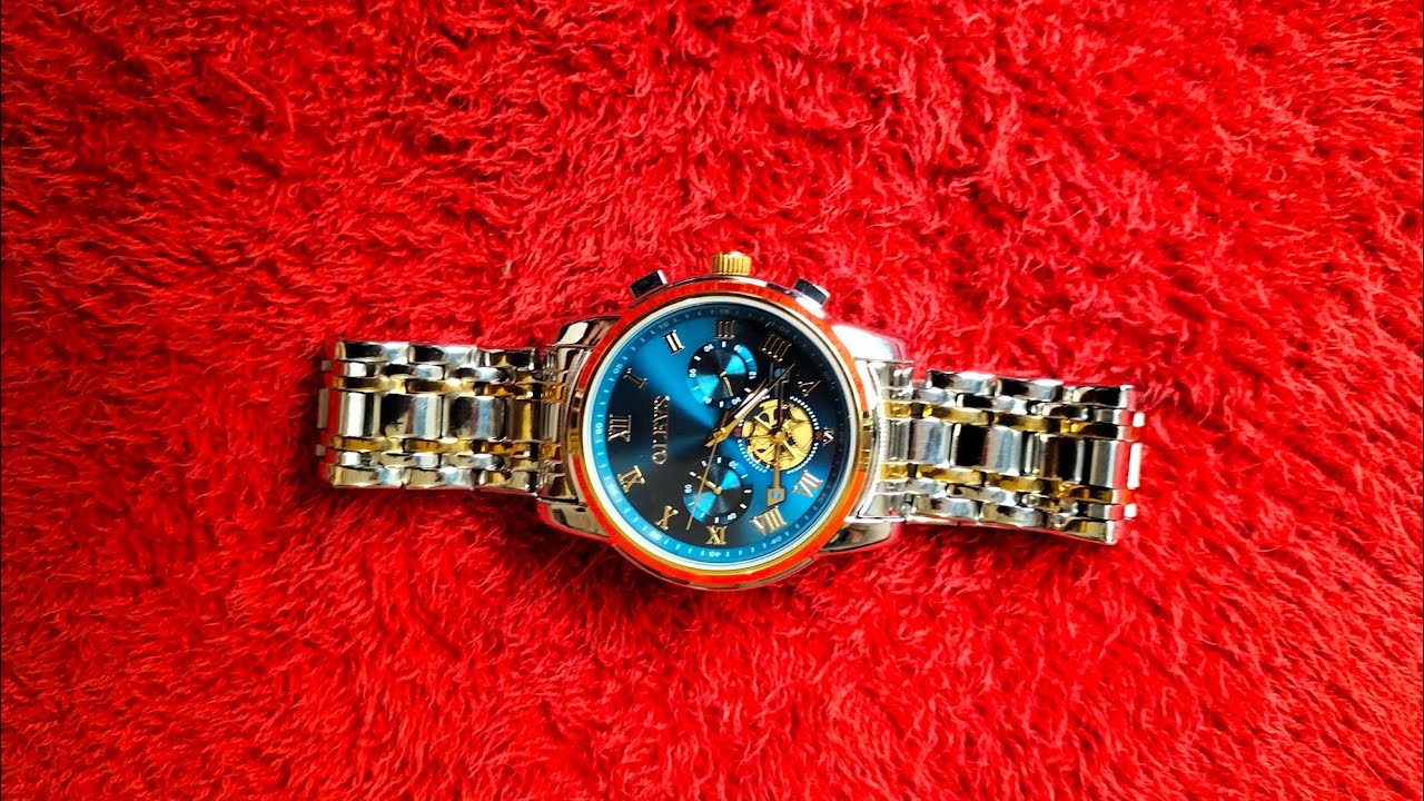 OLVES 2859 Luxury Business Chronograph Watch For Men Review and ...