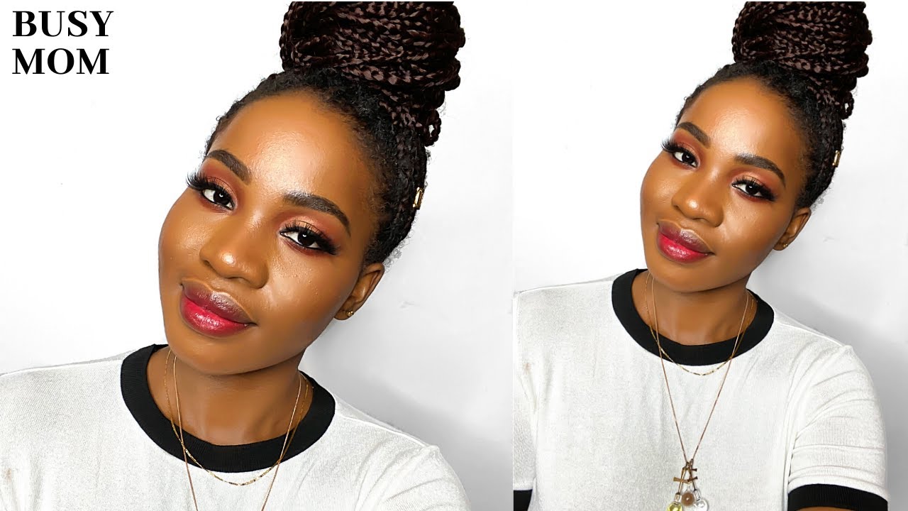 STEP BY STEP Full Face Makeup For Busy Mom | Easy BUSY MOM MAKEUP ...