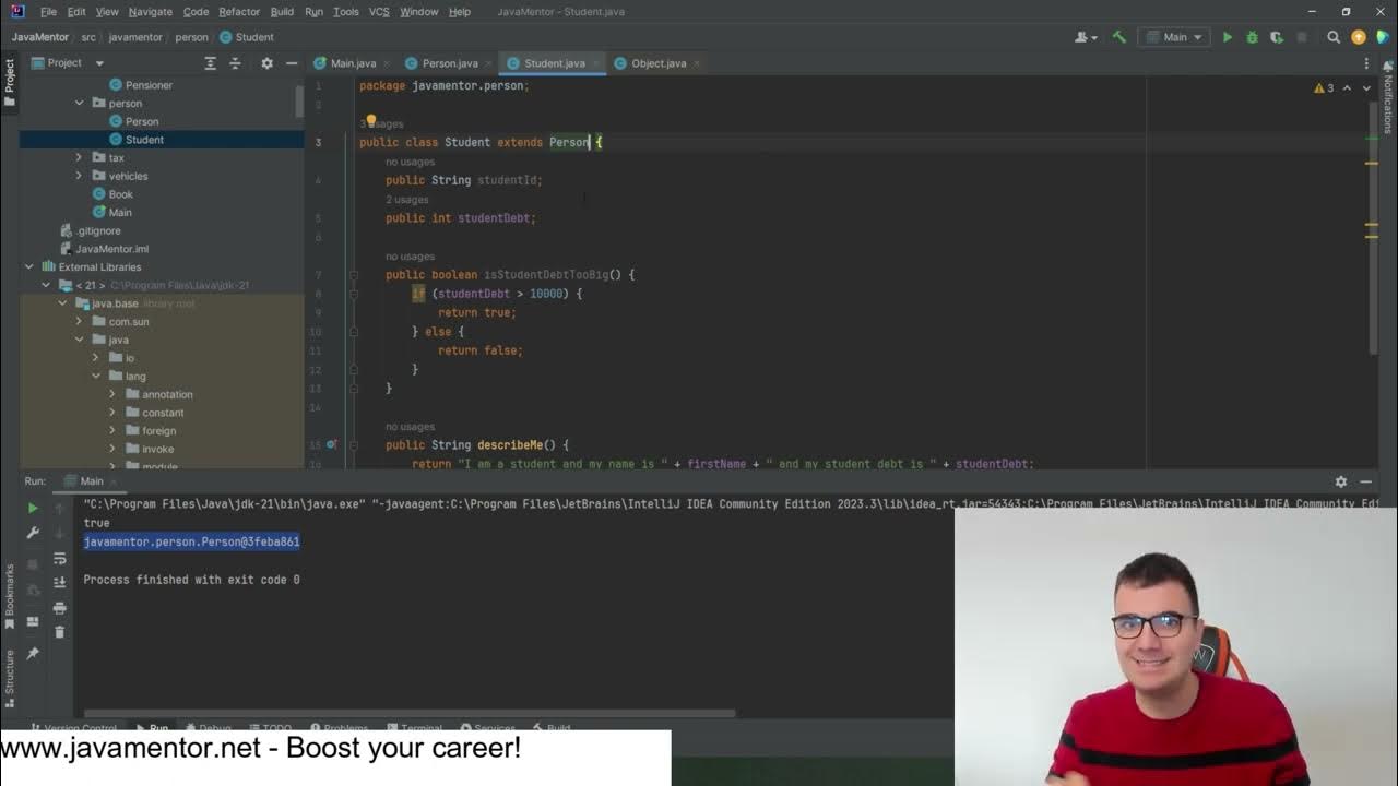 Object Class In Java - YouTube