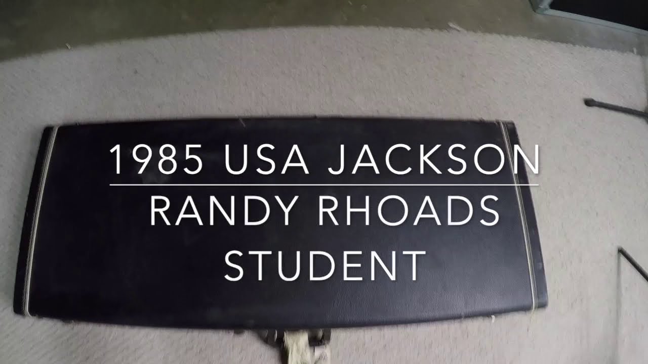 1985 Jackson USA Randy Rhoads ENGL Fireball KILLER AMP! - YouTube