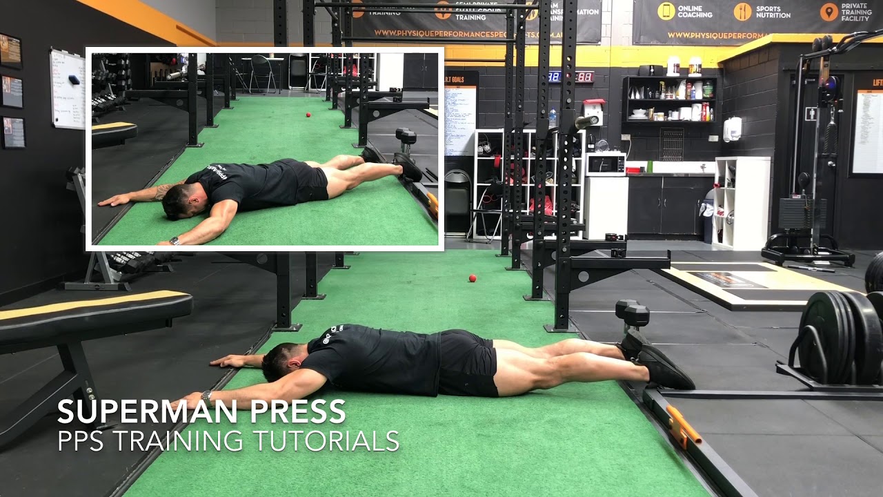 HOW TO: SUPERMAN PRESS - YouTube