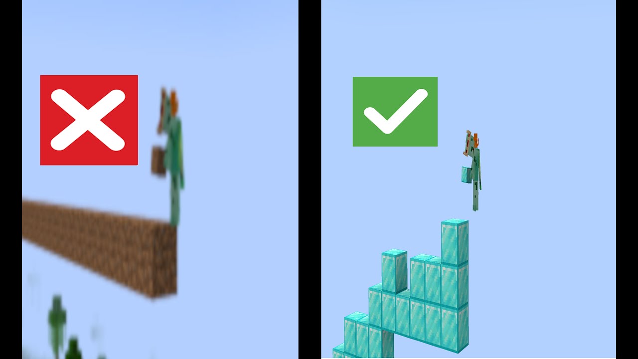 How to GOD BRIDGE In Minecraft - YouTube