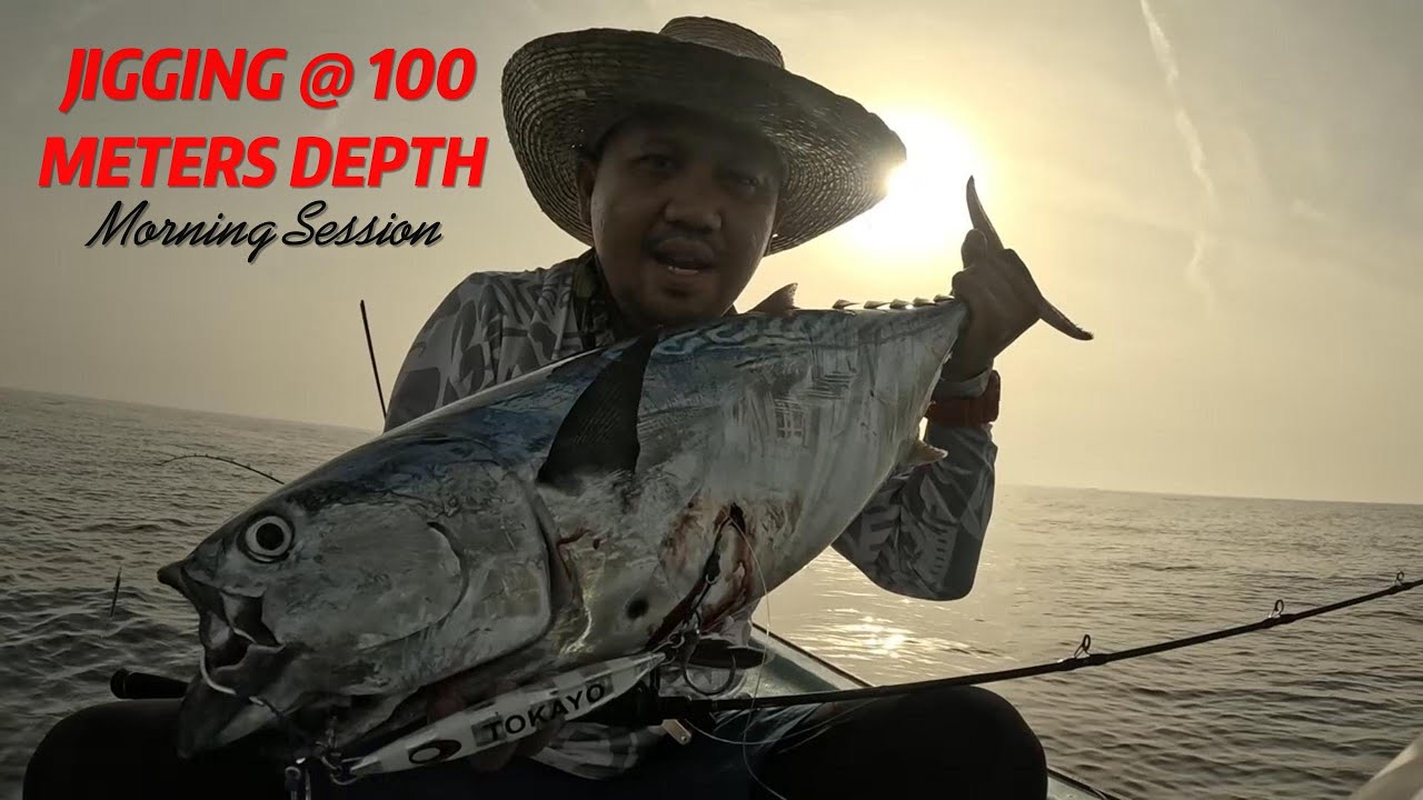 JIGGING AT 100 METERS DEPTH | AUGUST 25, 2023 - YouTube