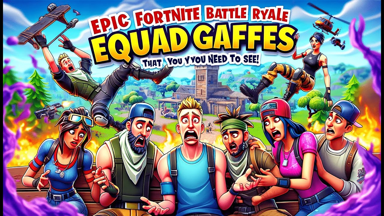 Epic Squad Gaffes: The Fortnite Battle Royale Fail That You Need to See ...