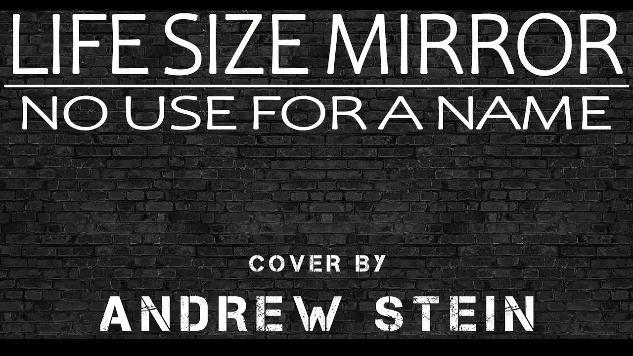 Life Size Mirror - Cover by Andrew Stein (No Use For A Name) - YouTube