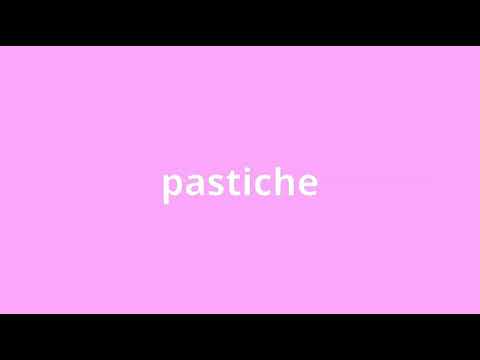 what is the meaning of pastiche - YouTube