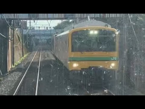 電車からE493＋E130とすれ違う瞬間 - YouTube