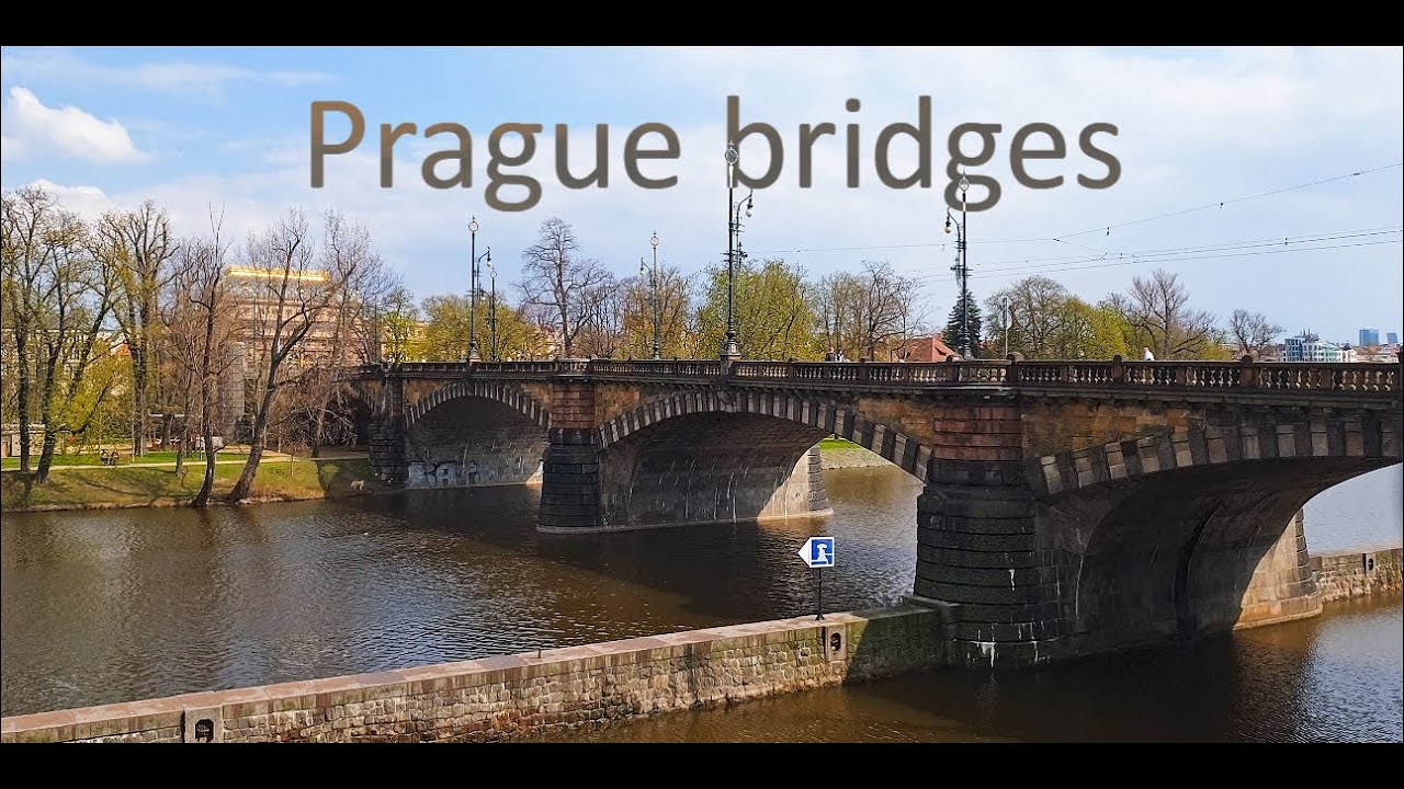 【4K】 Prague Walking tour "Prague bridges" 22/04/2021 - YouTube
