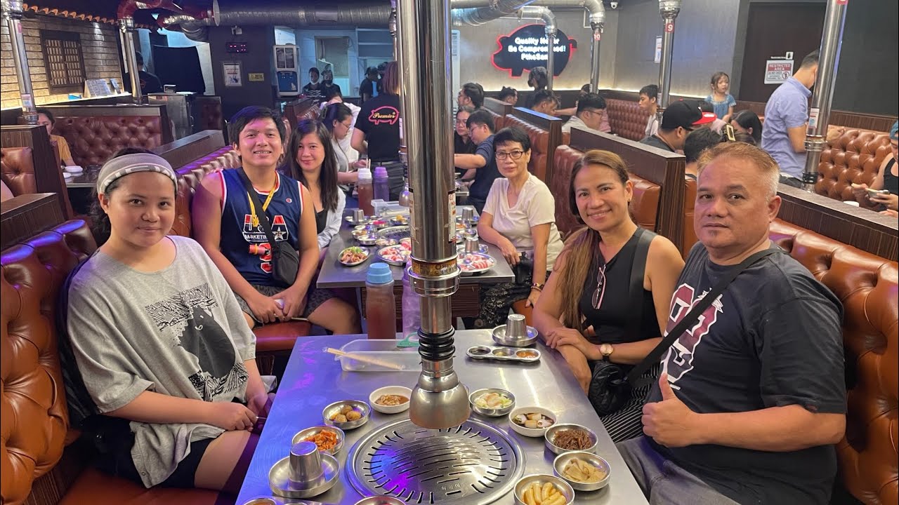 248 Dinner treat ni bunso ko🥰 #PremierSamgyupsal😋 - YouTube