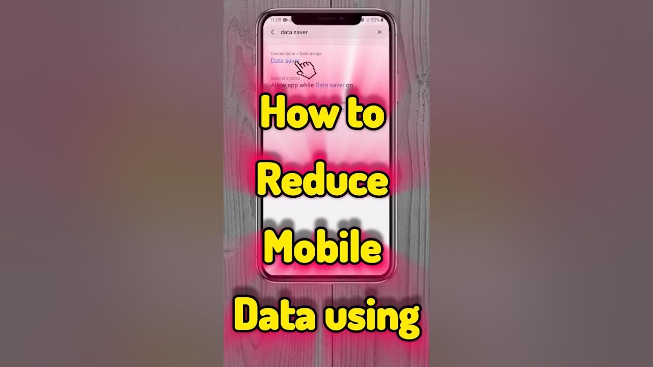 How to Reduce Mobile Data Usage | Save Data Easily on Any Phone! 🚀 #viralshort #foryoushort ...