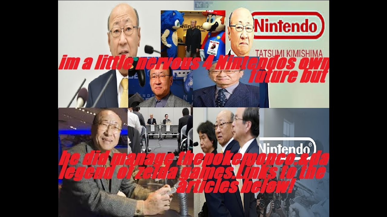 Meet nintendo's new President & CEO of Japan Tatsumi Kimishima,concerns ...