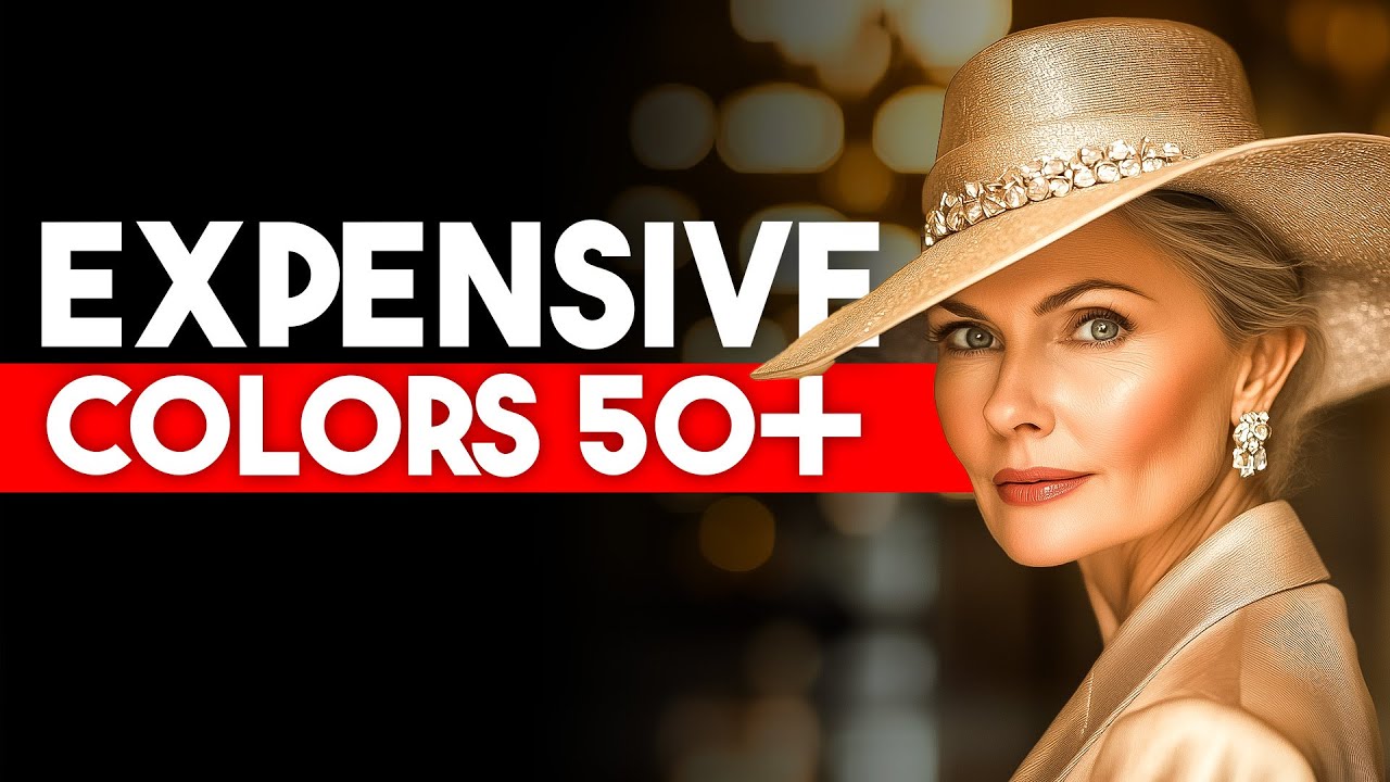 10 Colour Combinations You NEED To Look Expensive. Women 50+ - YouTube