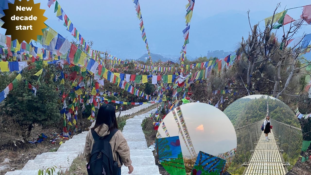 Pharping Bridge// Monastery// Memory Create..👭// Best Place to Visit ...