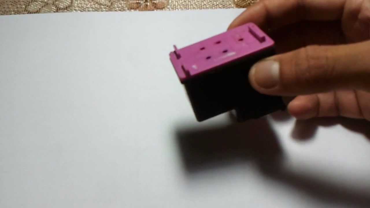 Inside Inkjet Cartridge - YouTube