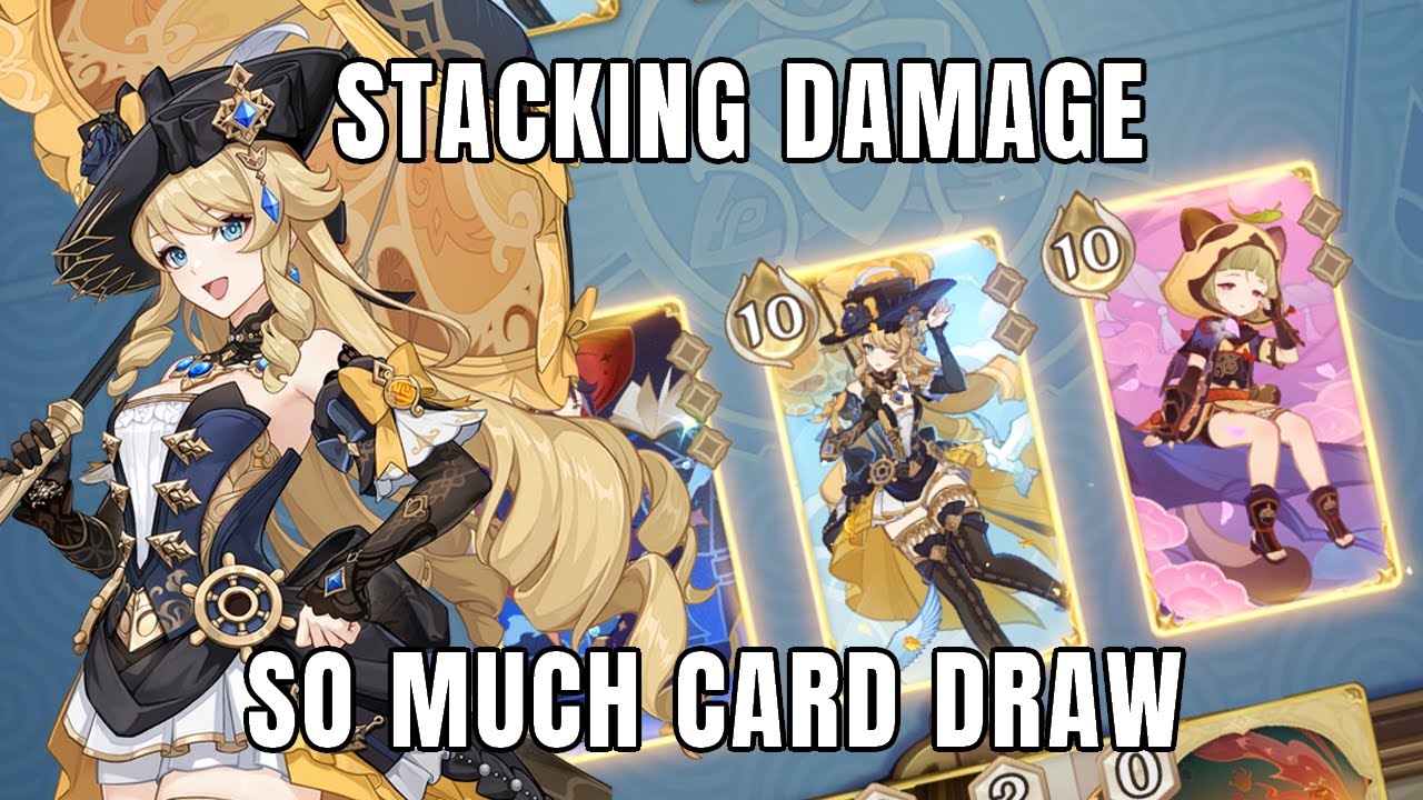 Navia Provides Excellent Utility and Burst Damage! | Genshin TCG - YouTube