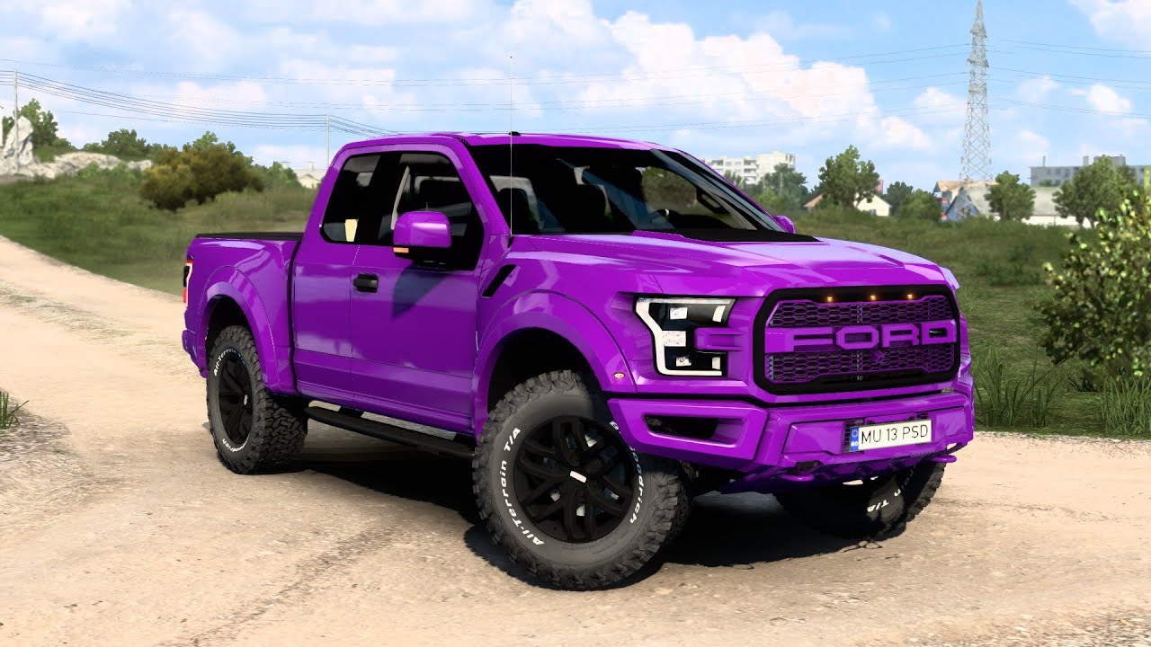Ford Raptor Purple