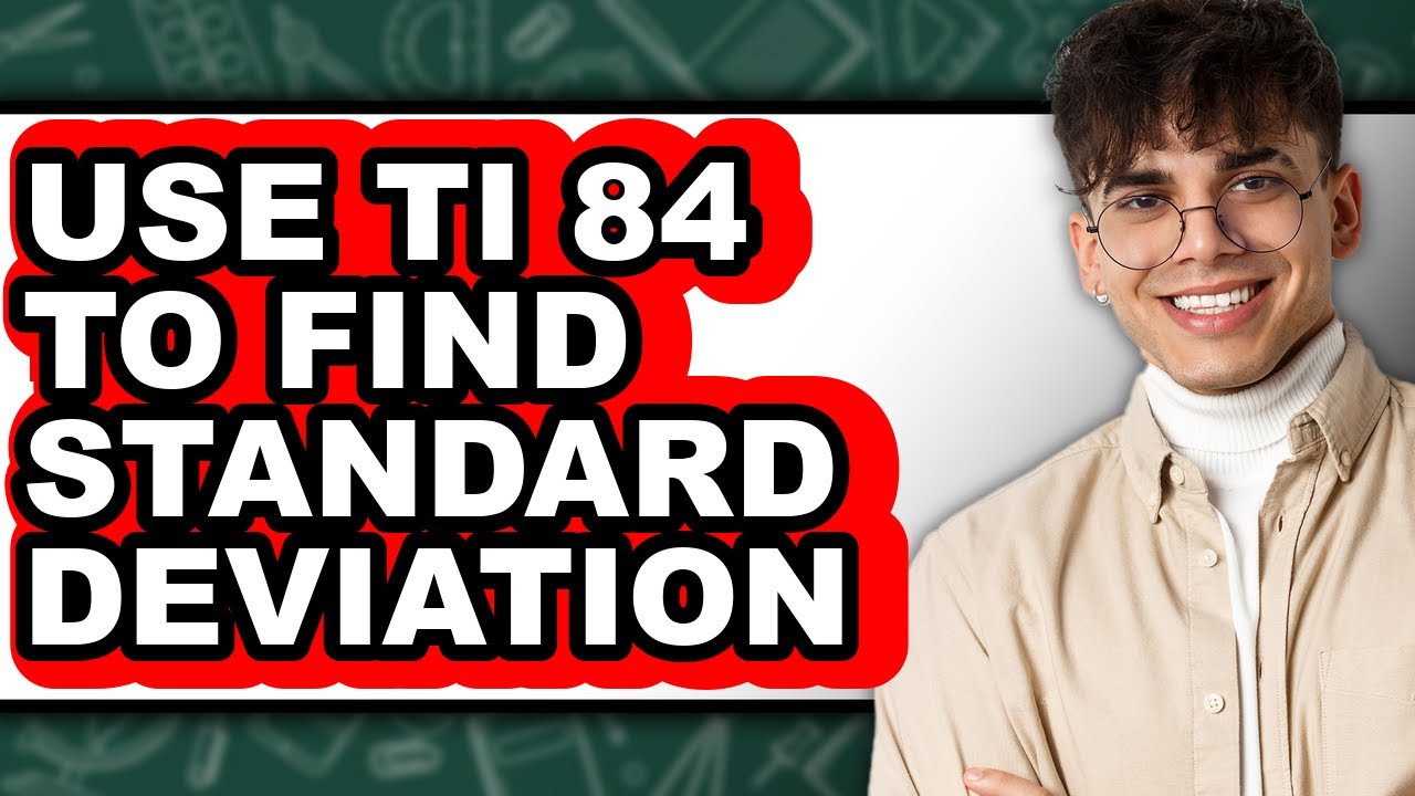 How to Use Ti 84 to Find Standard Deviation - Full Guide - YouTube