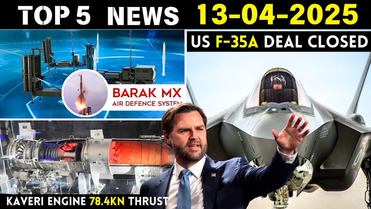 JD Vance India Visit | F35 Deal Closed | 78.4 Kn Kaveri Engine | Barak ...