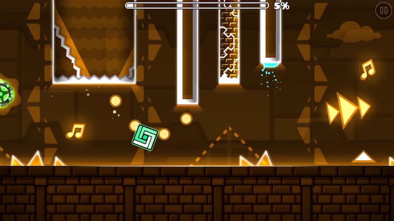 Geometry dash - OuterSpace by Nicki1202 (all coins) - Fire gauntlet (1/ ...