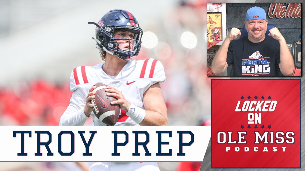 White Helmets for Troy? | Lane Kiffin starts Troy Prep | Ole Miss ...