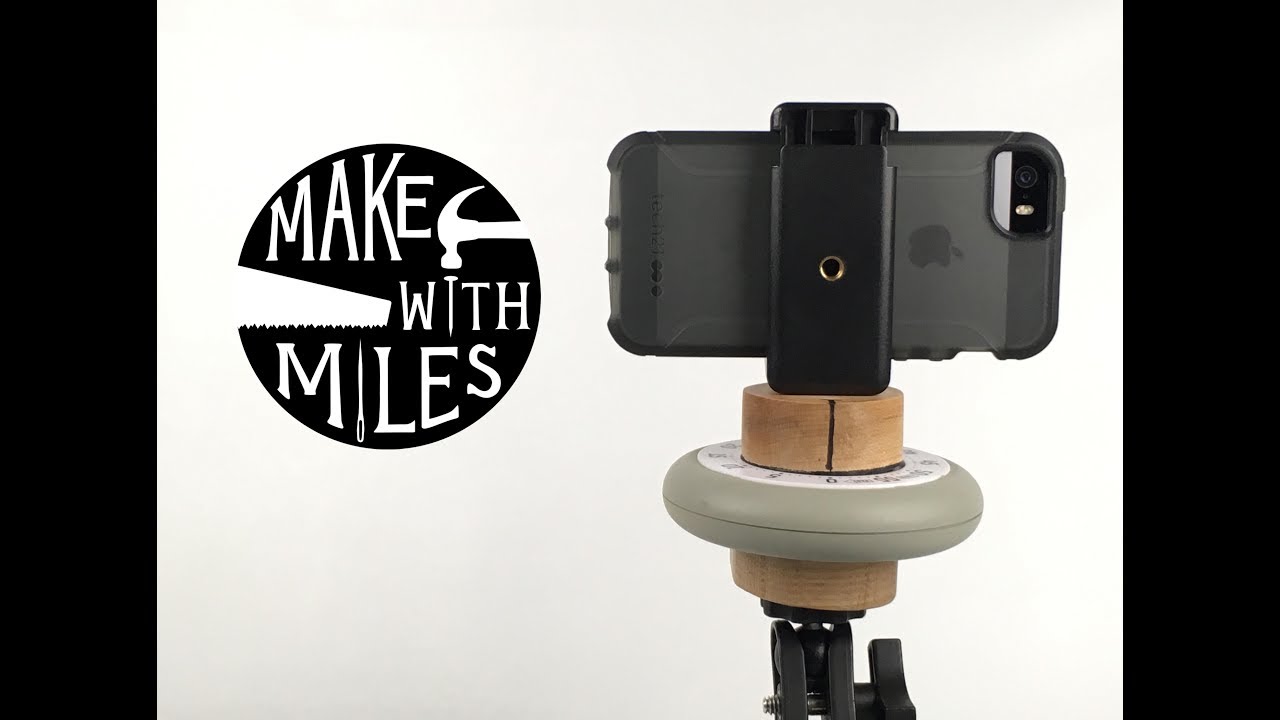 Simple DIY Panoramic Timelapse Head - YouTube